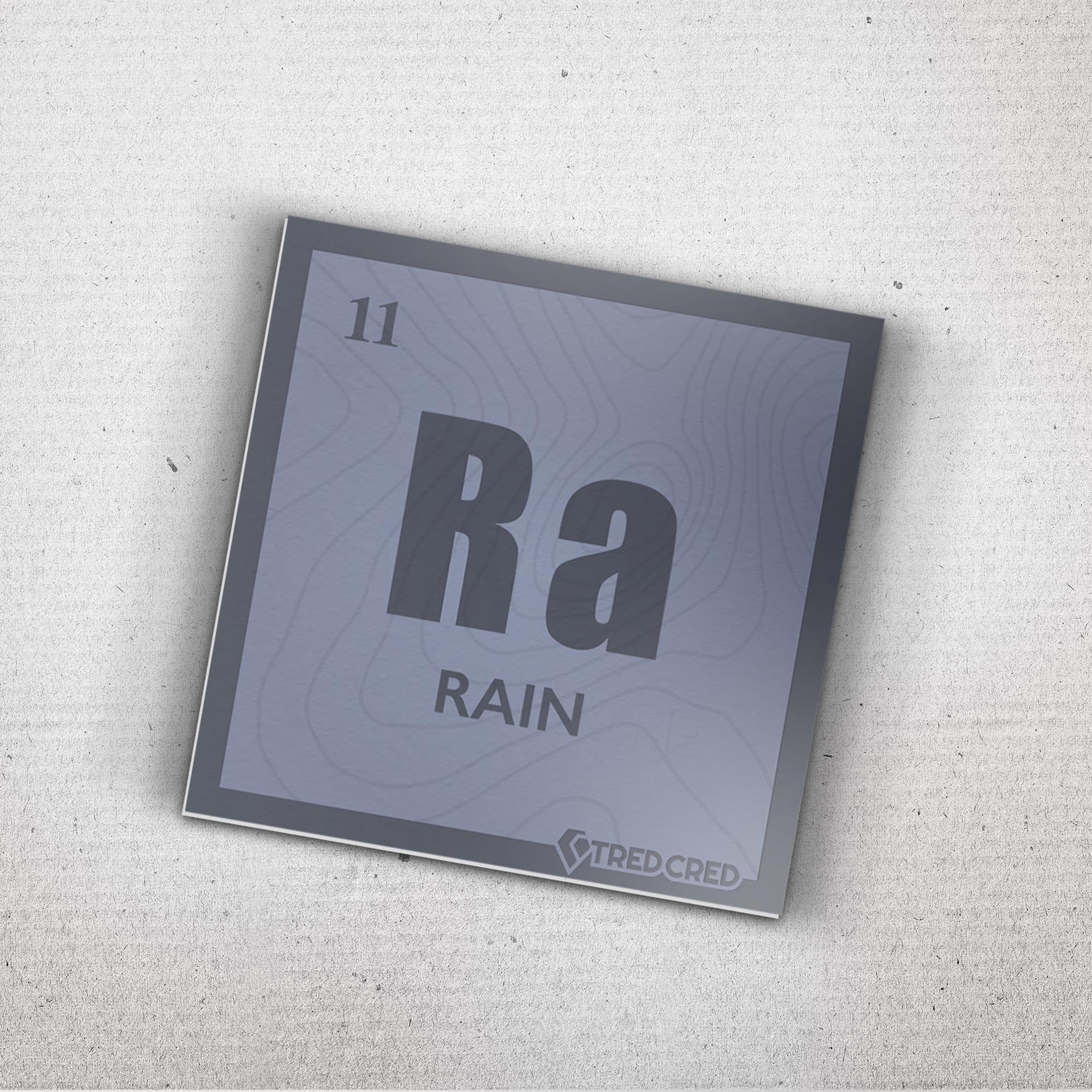 Sticker: Rain – Tred Cred