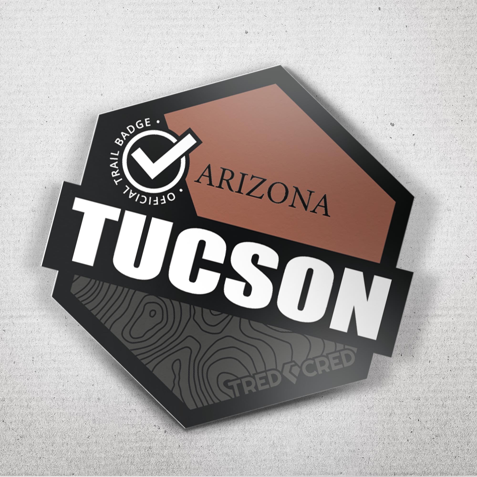 Sticker: Tucson – Tred Cred
