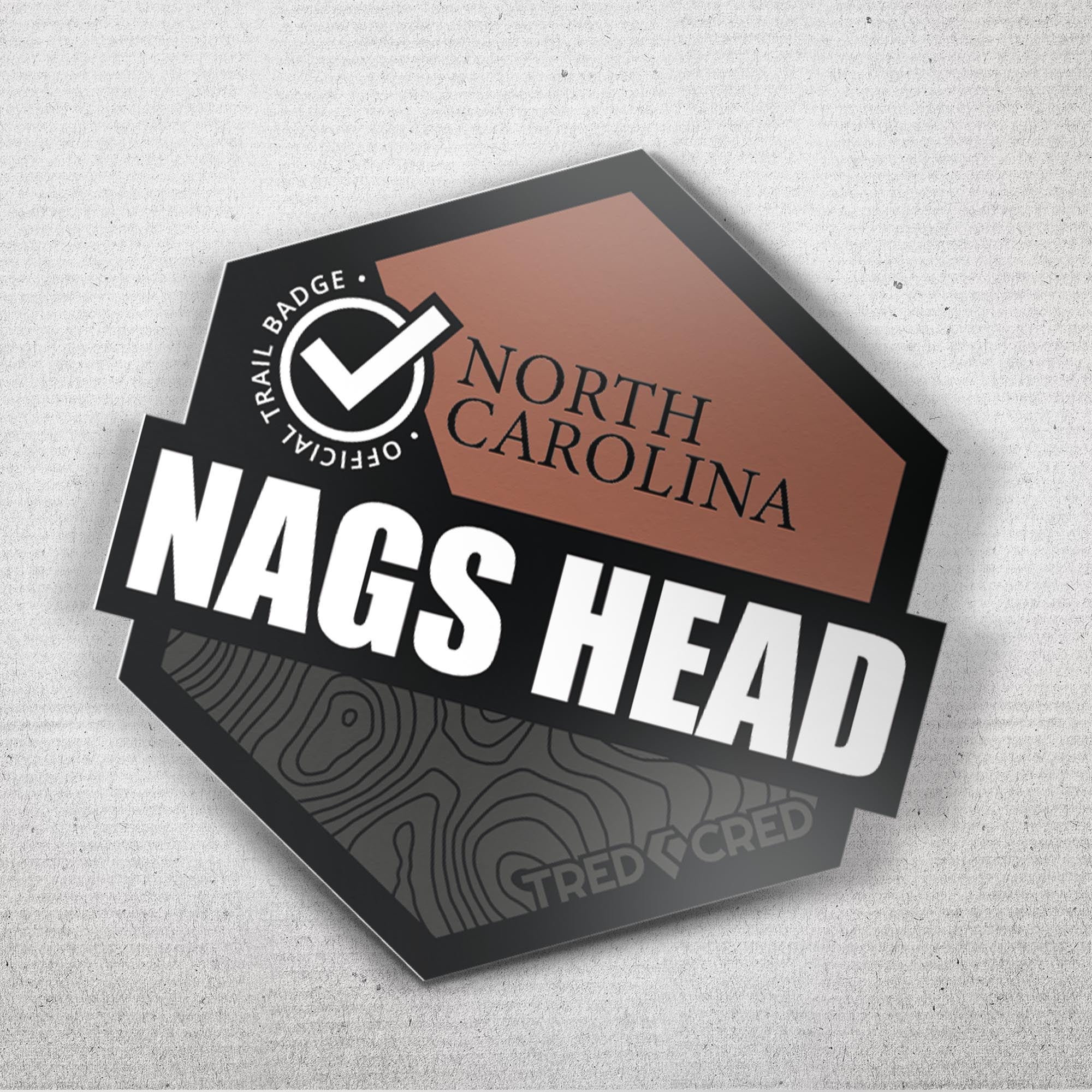 Sticker: Nags Head – Tred Cred