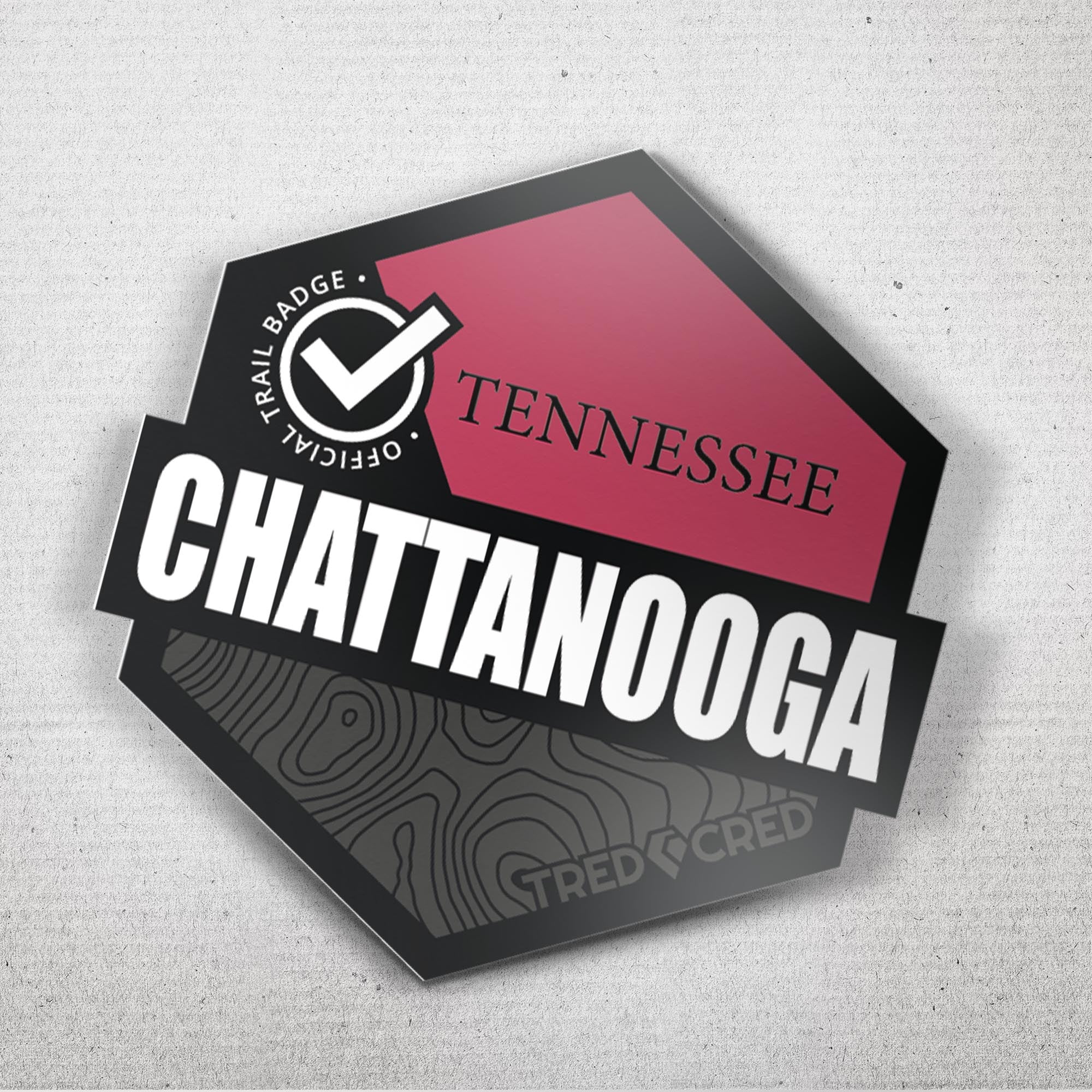Sticker: Chattanooga – Tred Cred