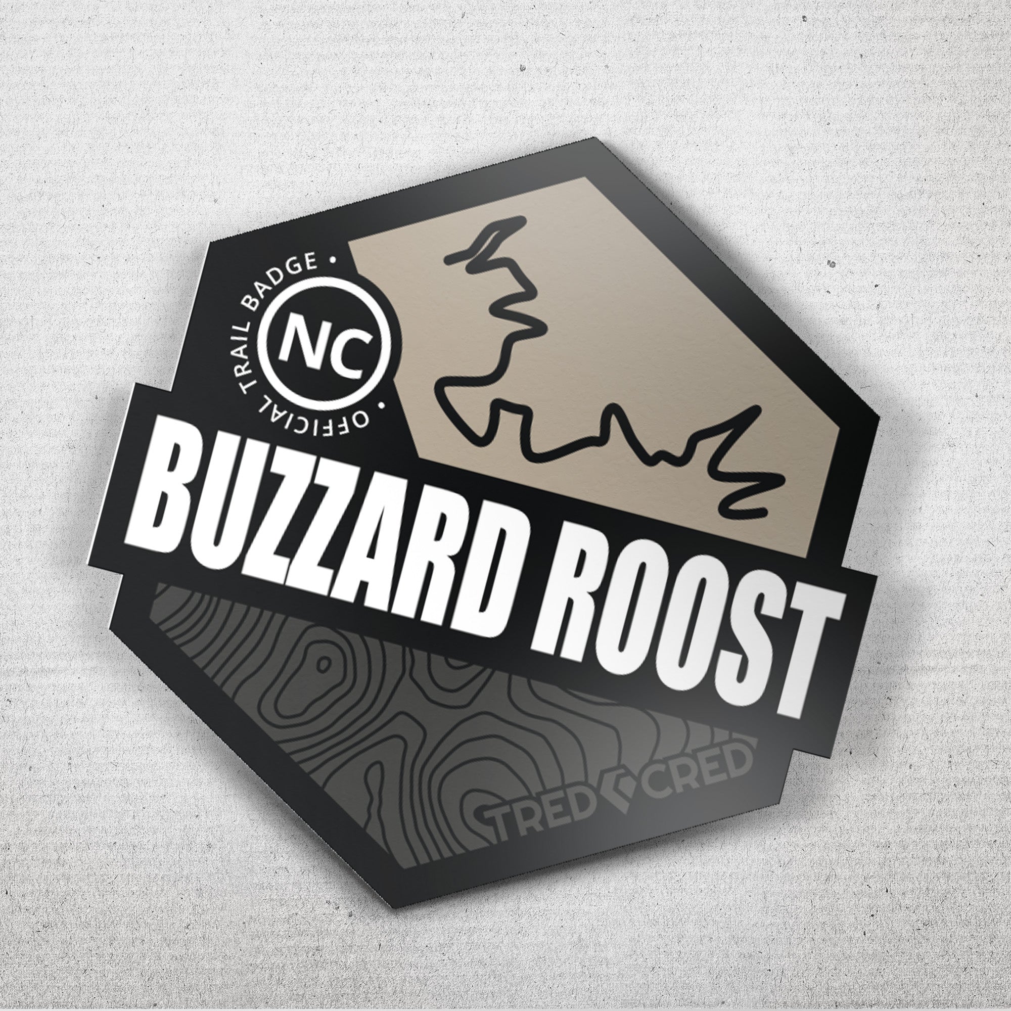 Sticker: Buzzard Roost – Tred Cred