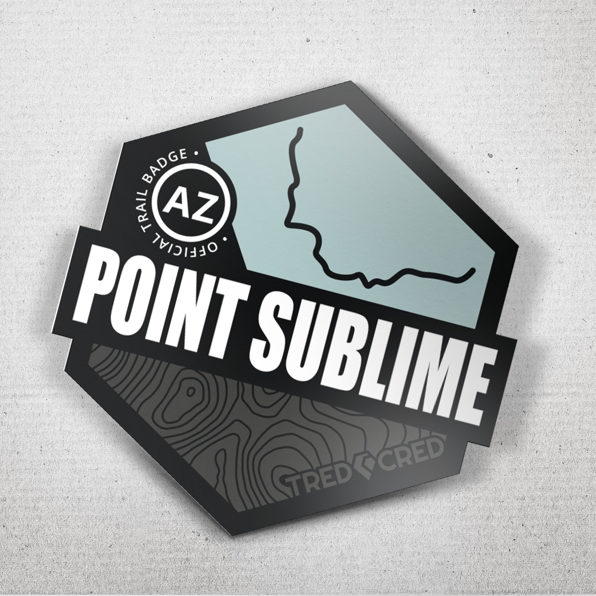 Sticker: Point Sublime – Tred Cred
