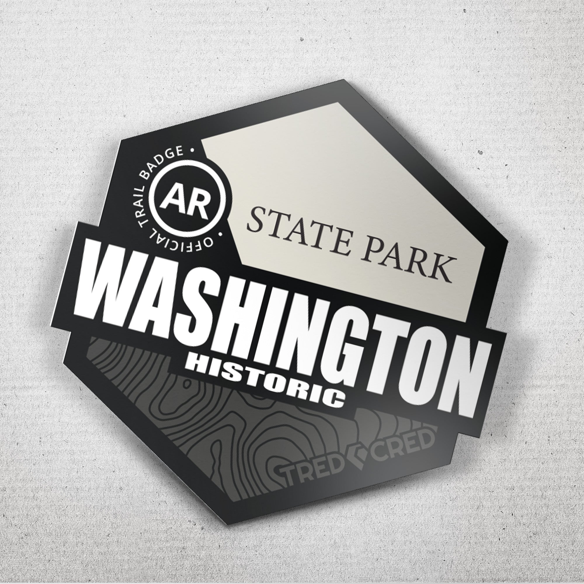 Sticker: Historic Washington State Park – Tred Cred